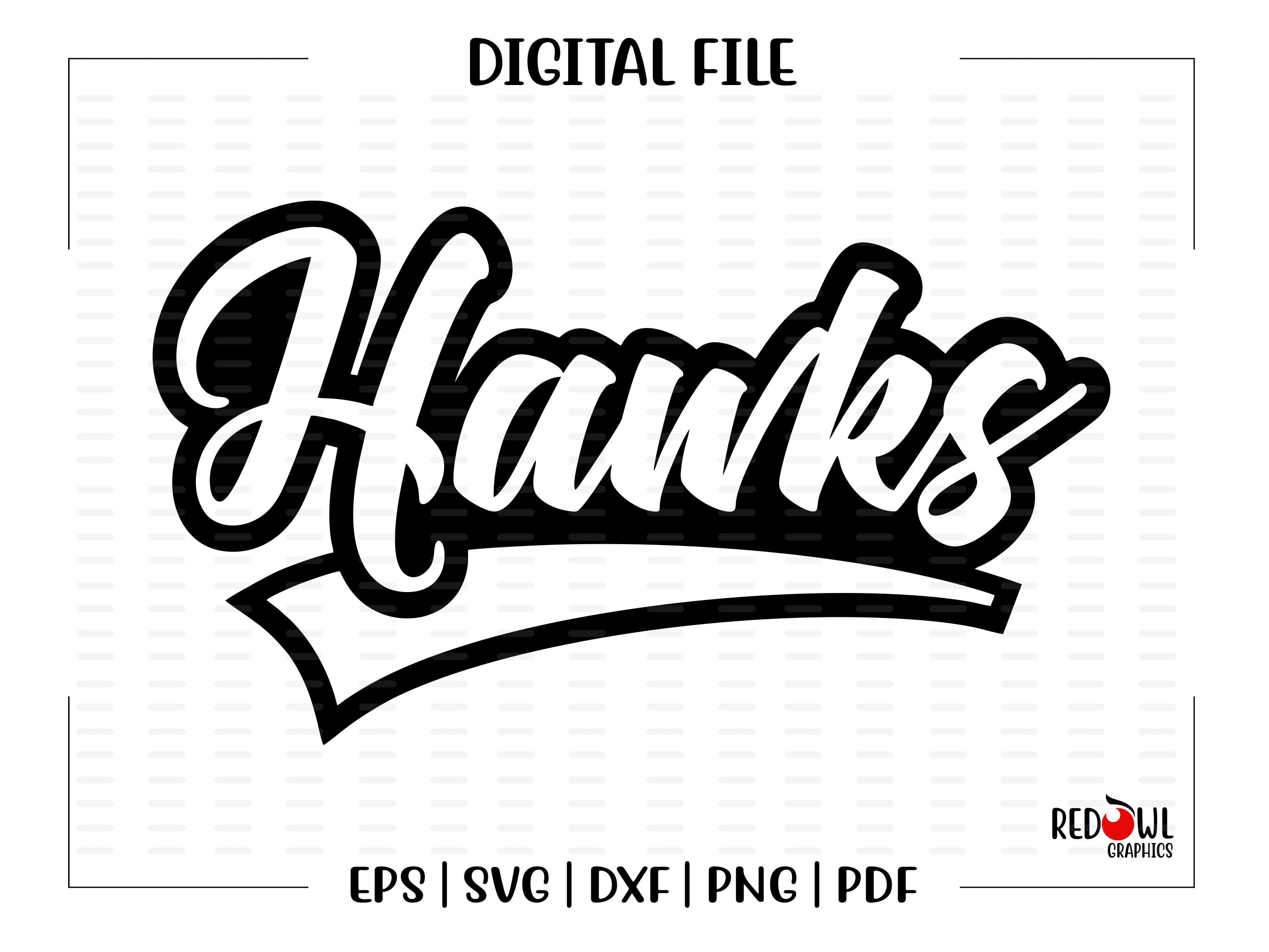 Hawk Svg, Hawks Svg, Hawk, Hawks, Svg, Dxf, Eps, Png, Pdf, Sublimation ...