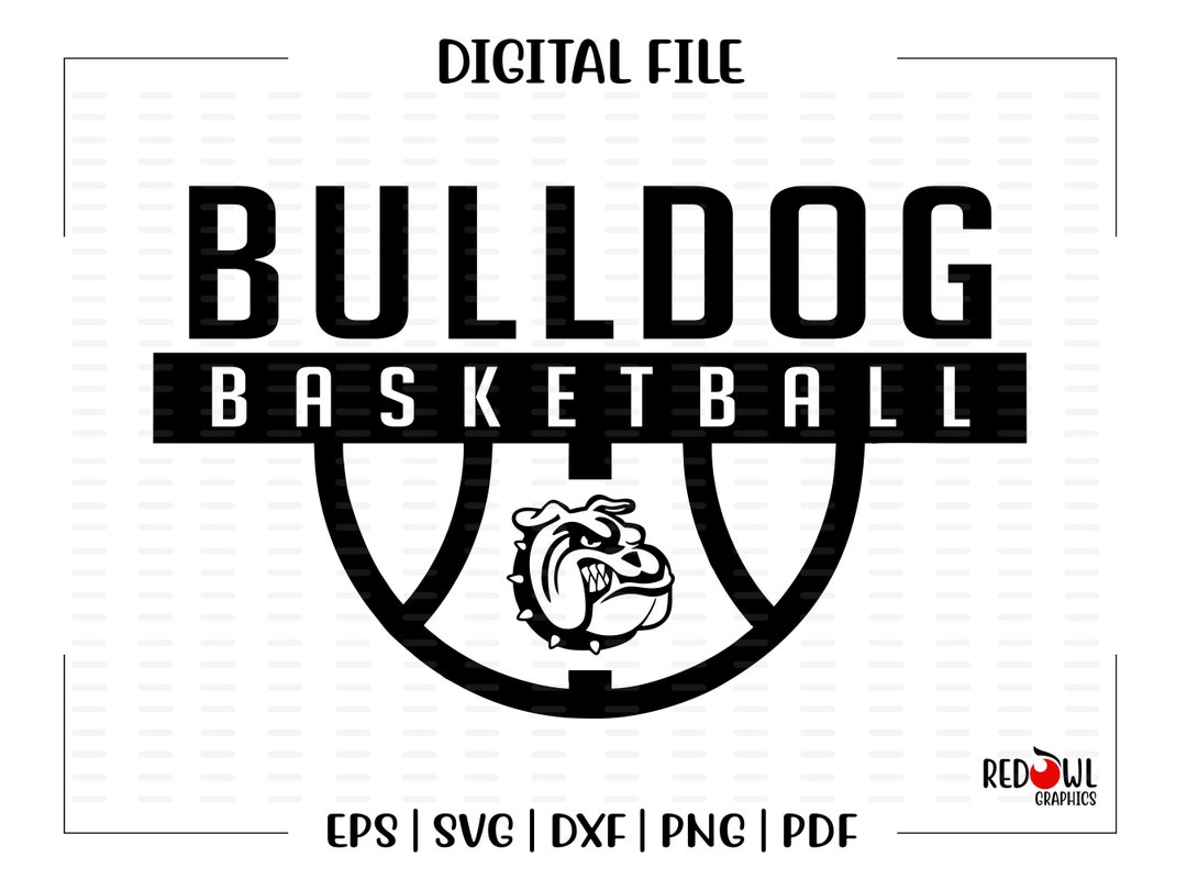 Basketball Svg, Bulldog Svg, Bulldog, Bulldogs, Basketball, Svg, Dxf ...
