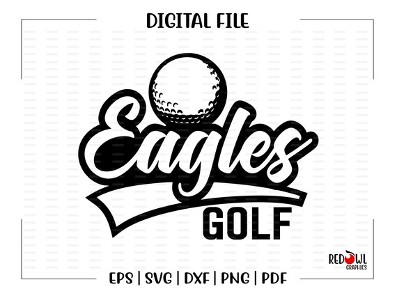 Eagle Golf Svg Golf Eagle Eagles Golf Svg Dxf Eps Png | Etsy
