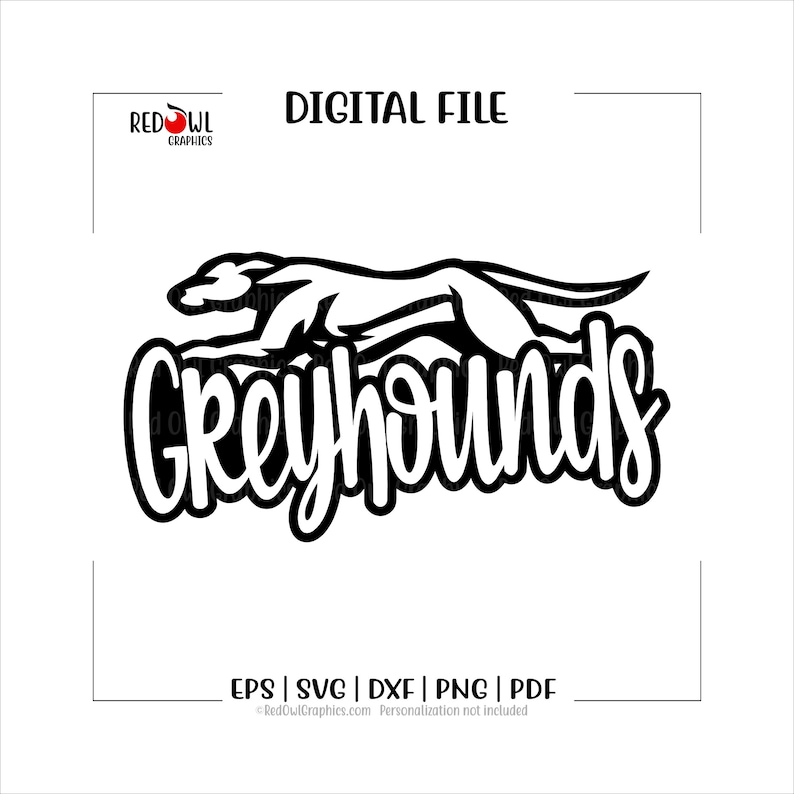 Greyhound Svg, Greyhounds Svg,greyhound, Clipart, Mascot, Htv, Svg, Dxf ...