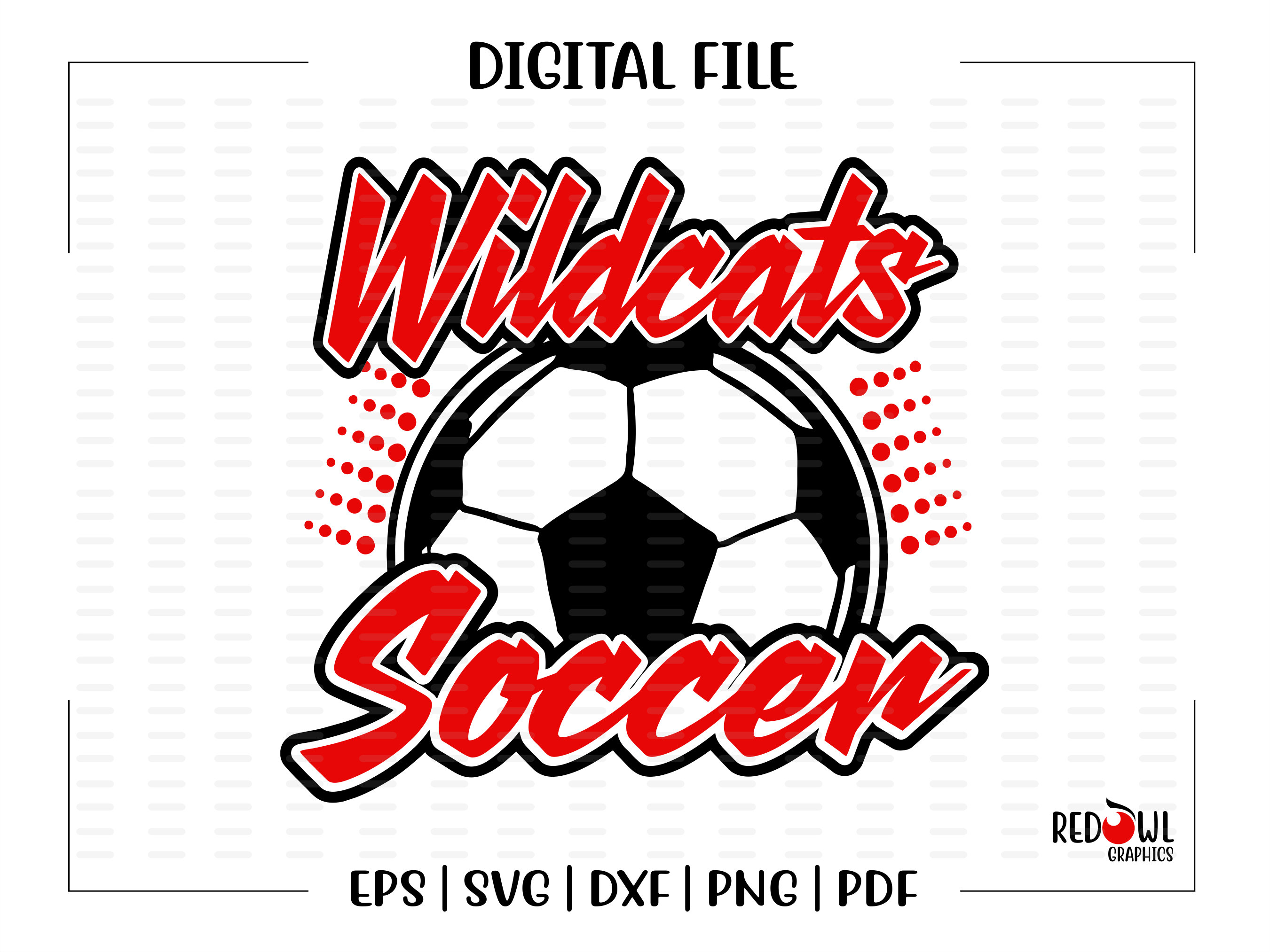 Soccer Svg Wildcat Soccer Svg Wildcat Wildcats Soccer | Etsy