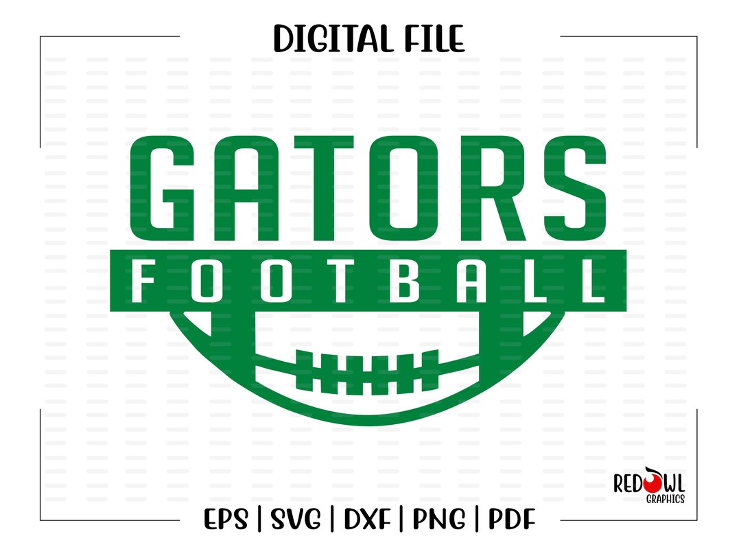 Buy Gator Football Svg, Football Svg, Gator, Gators, Football, Svg, Dxf ...