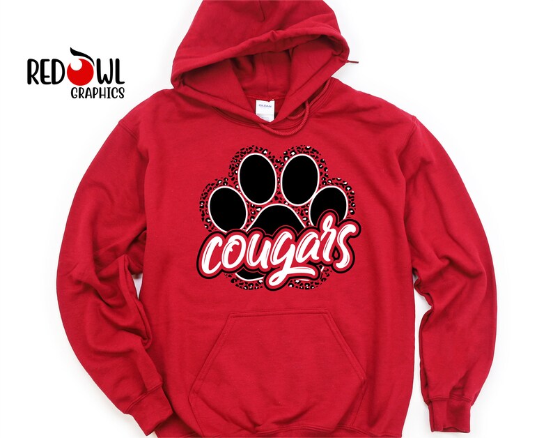 Cougar Shirt, Cougar T-shirt, Leopard, Cougars, T-shirt, Sweatshirt ...