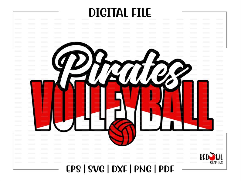 Volleyball Svg Pirate Volleyball Svg Pirate Pirates - Etsy