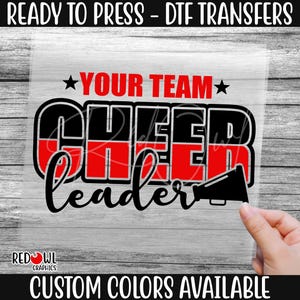 Ready to Press, Cheer DTF, Cheer Transfer, Cheerleader, Cheerleading ...