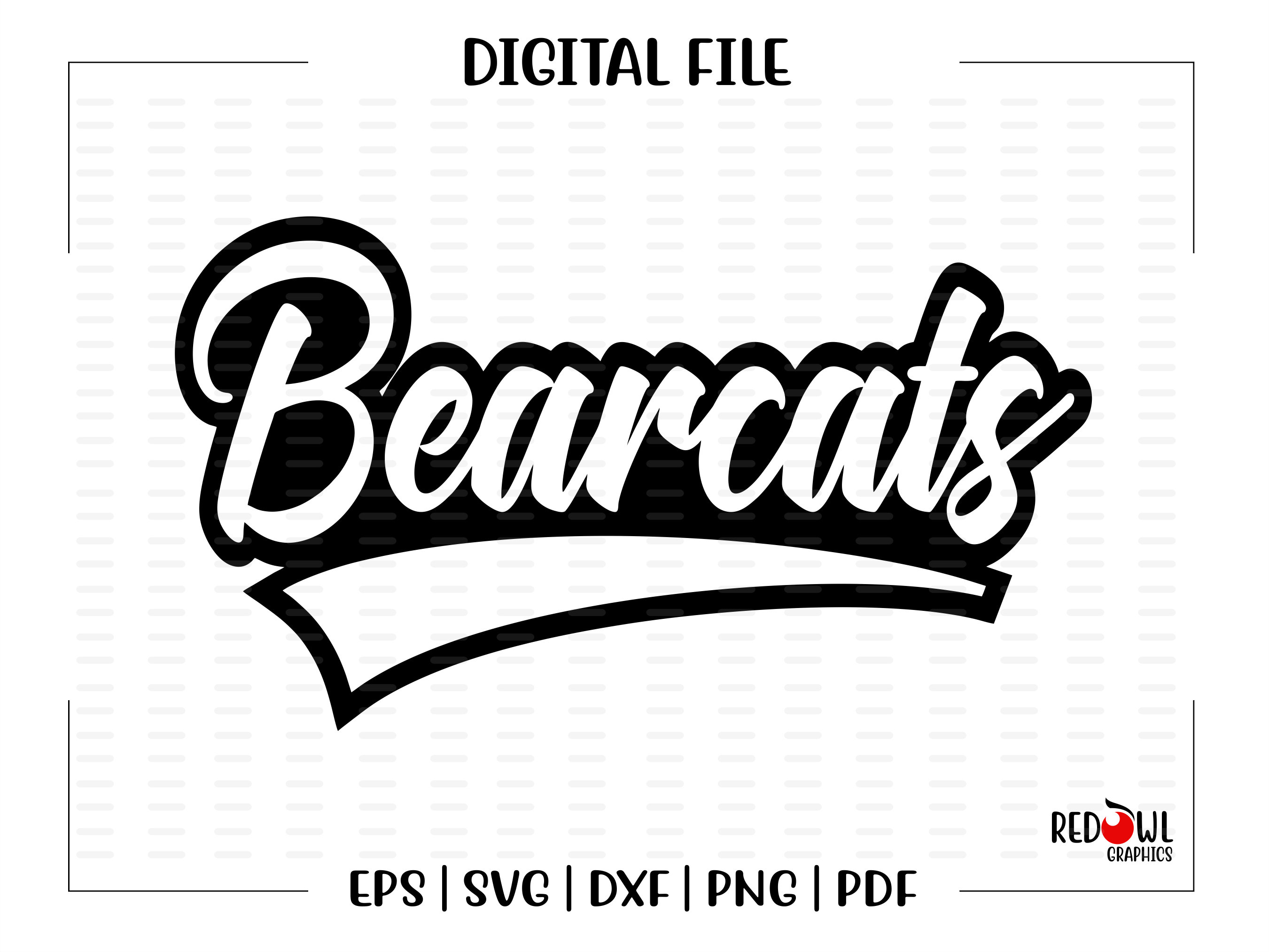 Bearcat Svg Bearcats Svg Bearcat Bearcats Clipart Team - Etsy