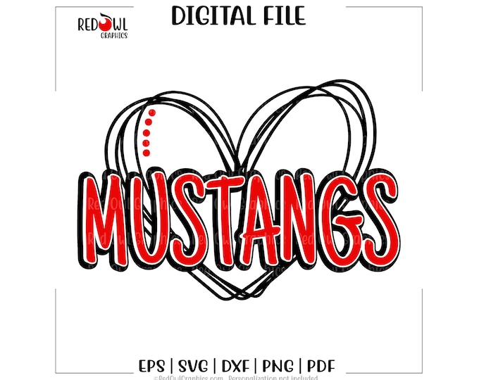 Mustangs Svg, Mustang Svg, Mustang, Mustangs, Clipart, Vector, Team ...