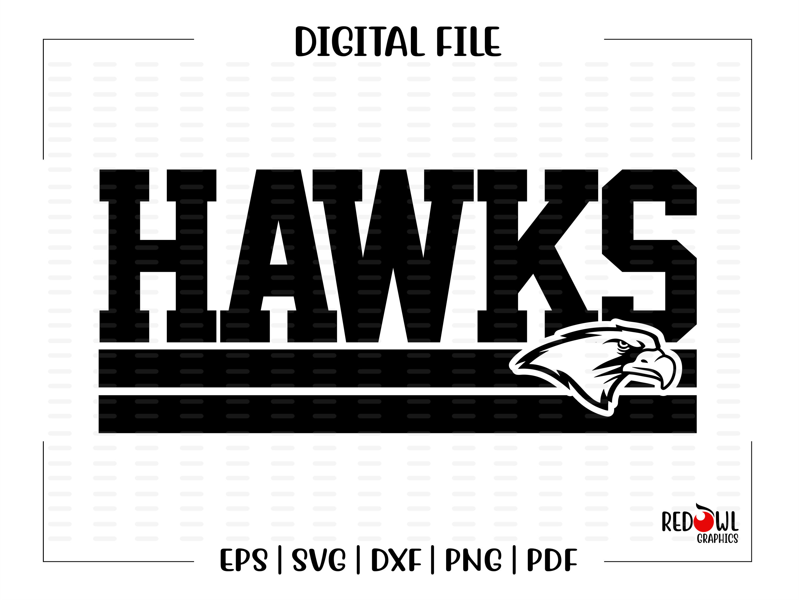 Hawk Svg Hawks Svg Hawk Hawks Svg Dxf Eps Png Pdf - Etsy