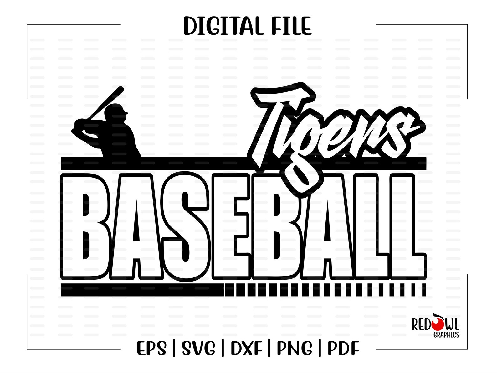 Baseball Svg Tiger Baseball Svg Tiger Tigers Baseball - Etsy