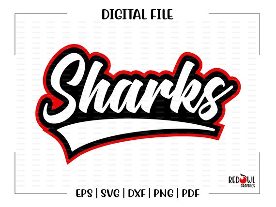 Shark Svg Sharks Svg Shark Sharks Svg Dxf Eps Png Pdf | Etsy