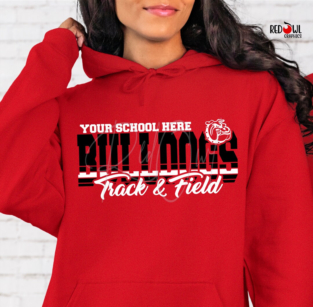 Track Shirt, Bulldog Shirt, Bulldog, Track, T-shirt, Sweatshirt, Hoodie ...