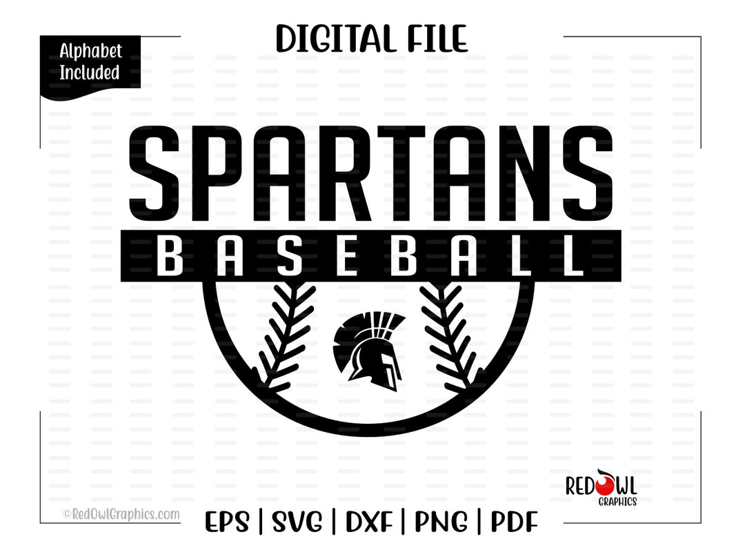 Baseball Svg, Spartan Baseball Svg, Spartan, Spartans, Baseball, Svg ...