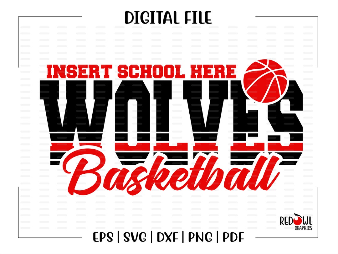 Basketball Svg, Wolves Basketball, Wolves, Wolf, Basketball, Svg, Dxf ...