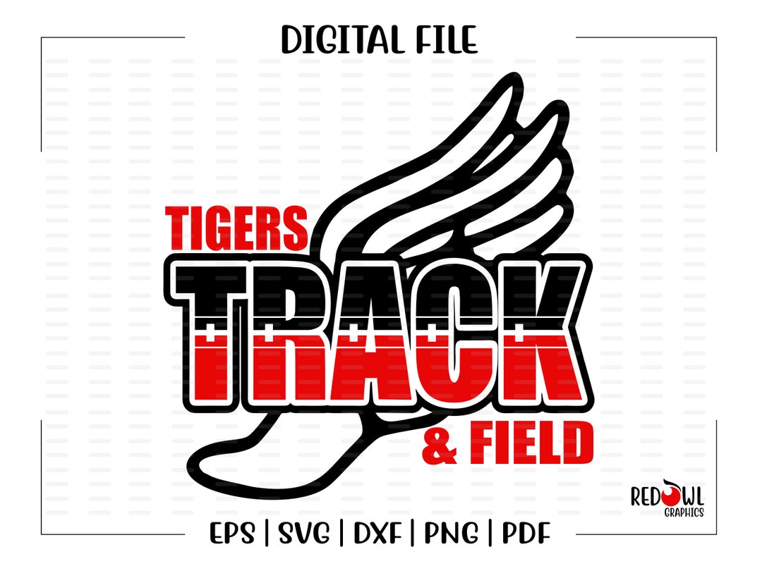 Track Svg, Tiger Track Svg, Tiger, Tigers, Track, Field, Tigers Track ...