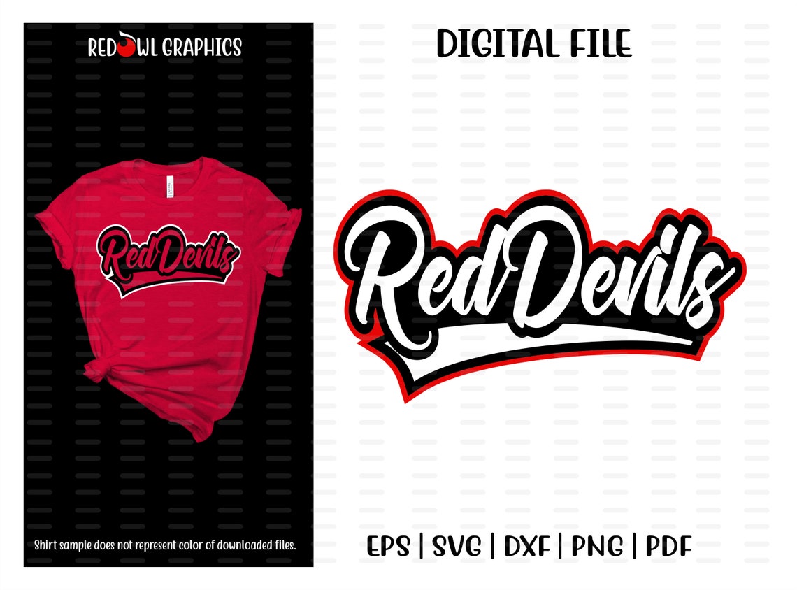 Red Devil Svg Devils Svg Red Devil Red Devils Devil Svg - Etsy