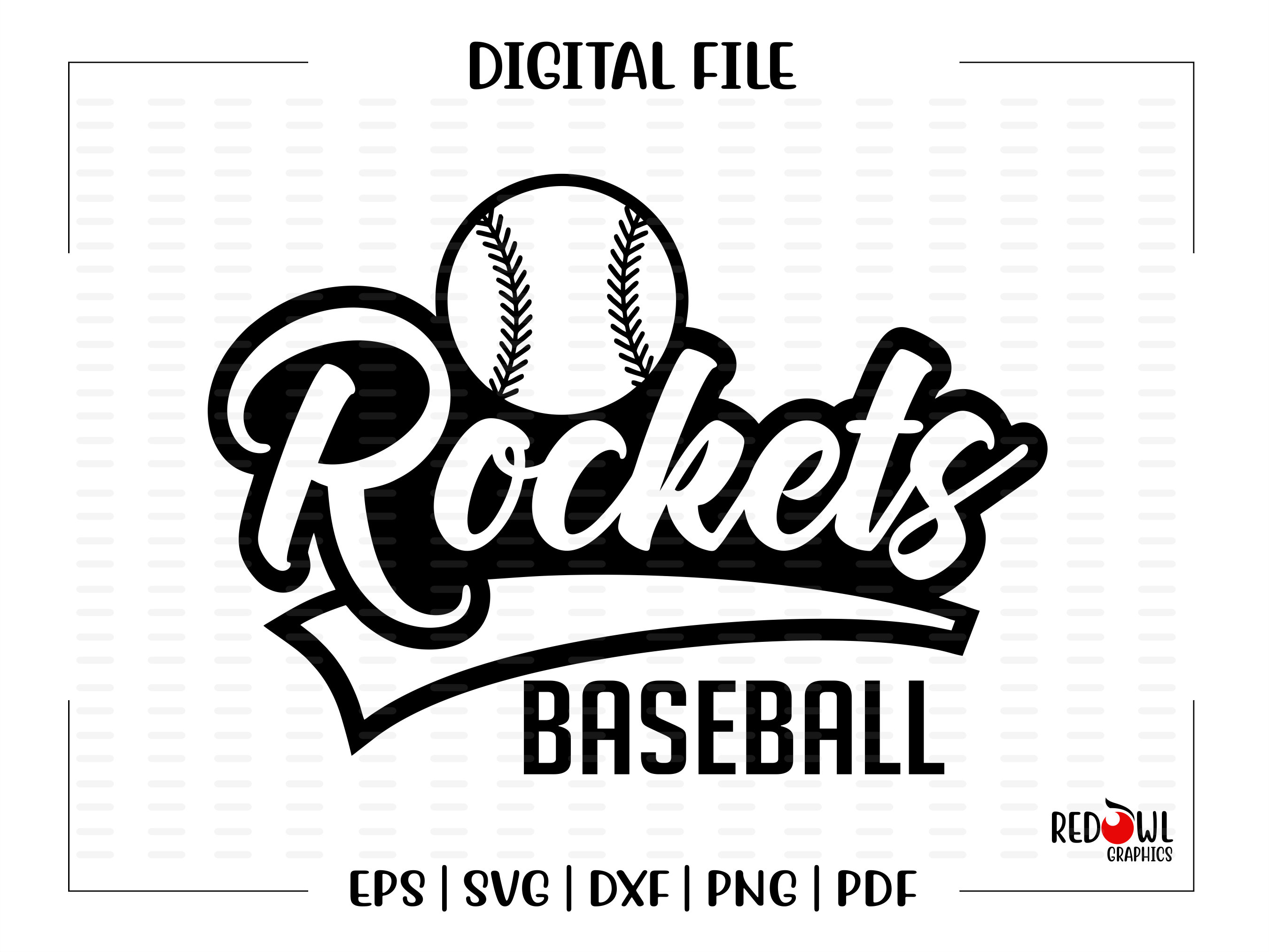 Rockets Baseball Logo