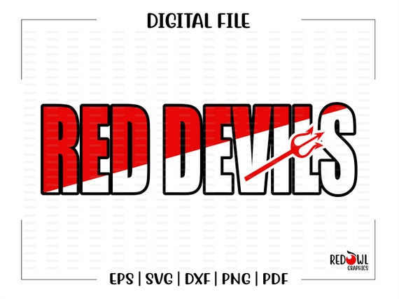 Red Devil Svg Devils Svg Red Devil Red Devils Devil Svg | Etsy India