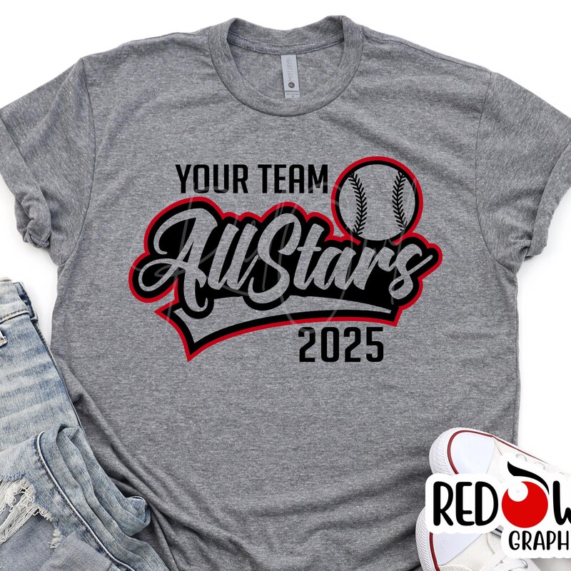 Baseball All Star Designs for Shirts - Etsy
