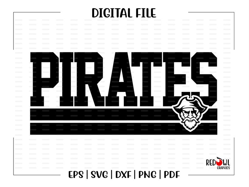 Pirate Svg, Pirate, Pirates Svg, Pirates, Mascot, Htv, Svg, Dxf, Eps ...