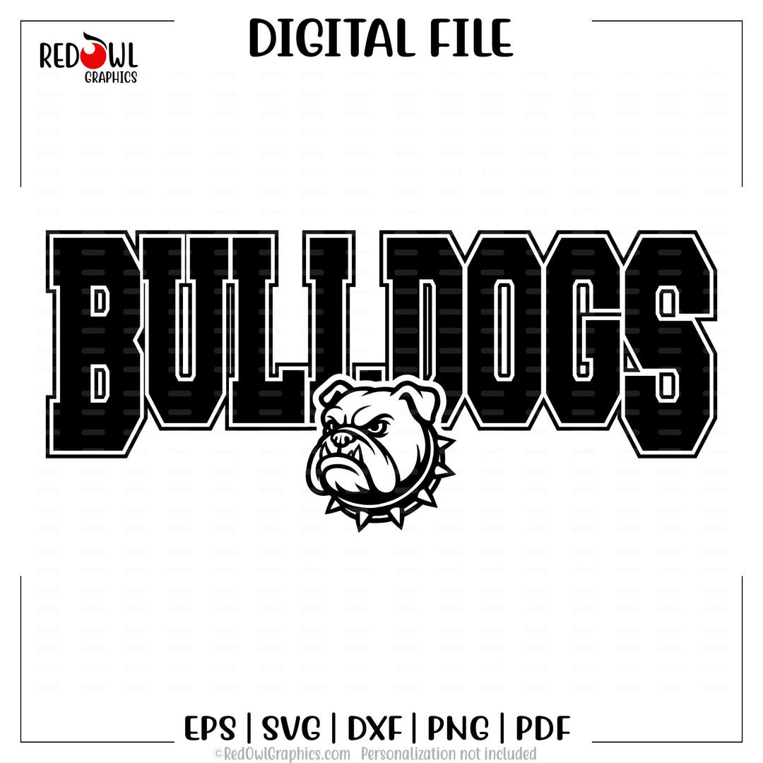 Bulldog Svg, Bulldogs Svg, Bulldog, Bulldogs, Svg, Dxf, Eps, Png, Pdf ...