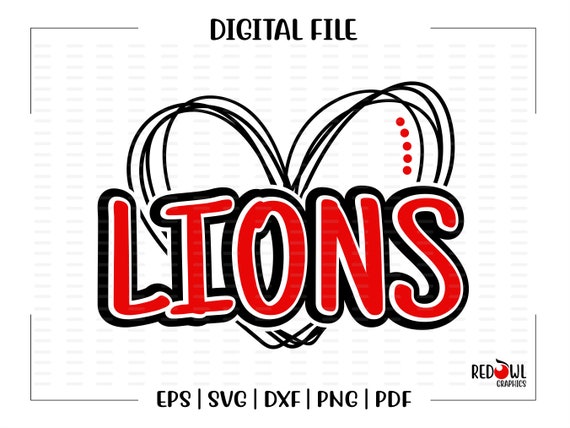Lions Rugby Logo Vector