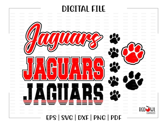 Jaguar Svg Jaguars Svg Jaguar Jaguars Script Block | Etsy