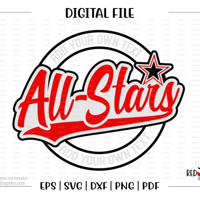 Clipart Sports All Stars - Etsy