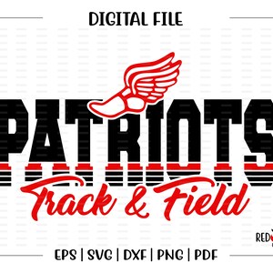 Track Svg, Patriot Track Svg, Patriot, Patriots, Track, Svg, Dxf, Eps ...