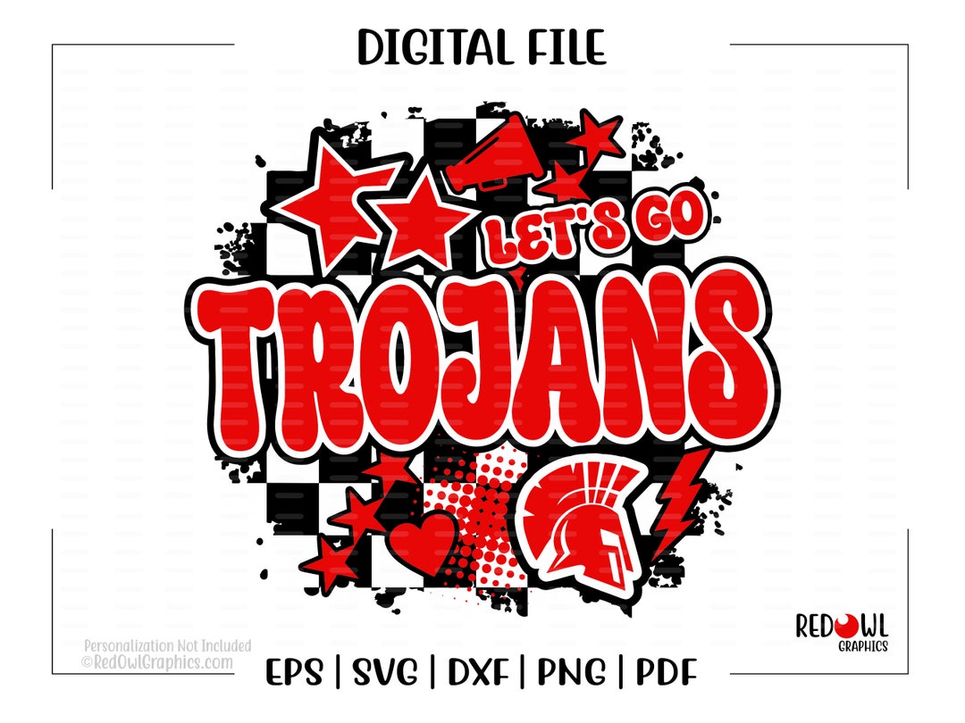 Trojan Svg, Trojans Svg, Trojan, Trojans, Retro, Checker Board, Retro ...