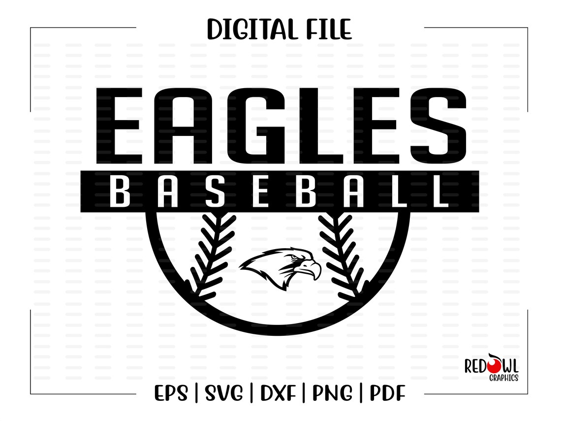 Eagles Baseball Svg Baseball Svg Eagle Eagles Baseball - Etsy
