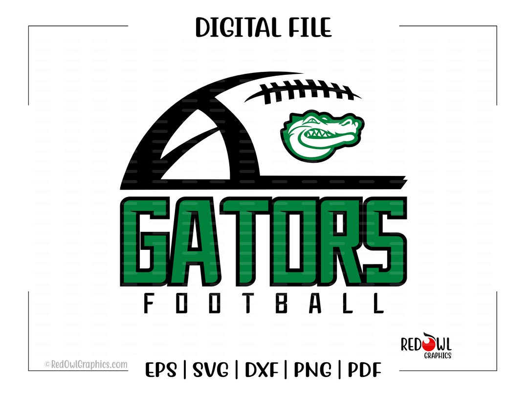 Gator Football Svg, Football Svg, Gator, Gators, Football, Svg, Dxf ...