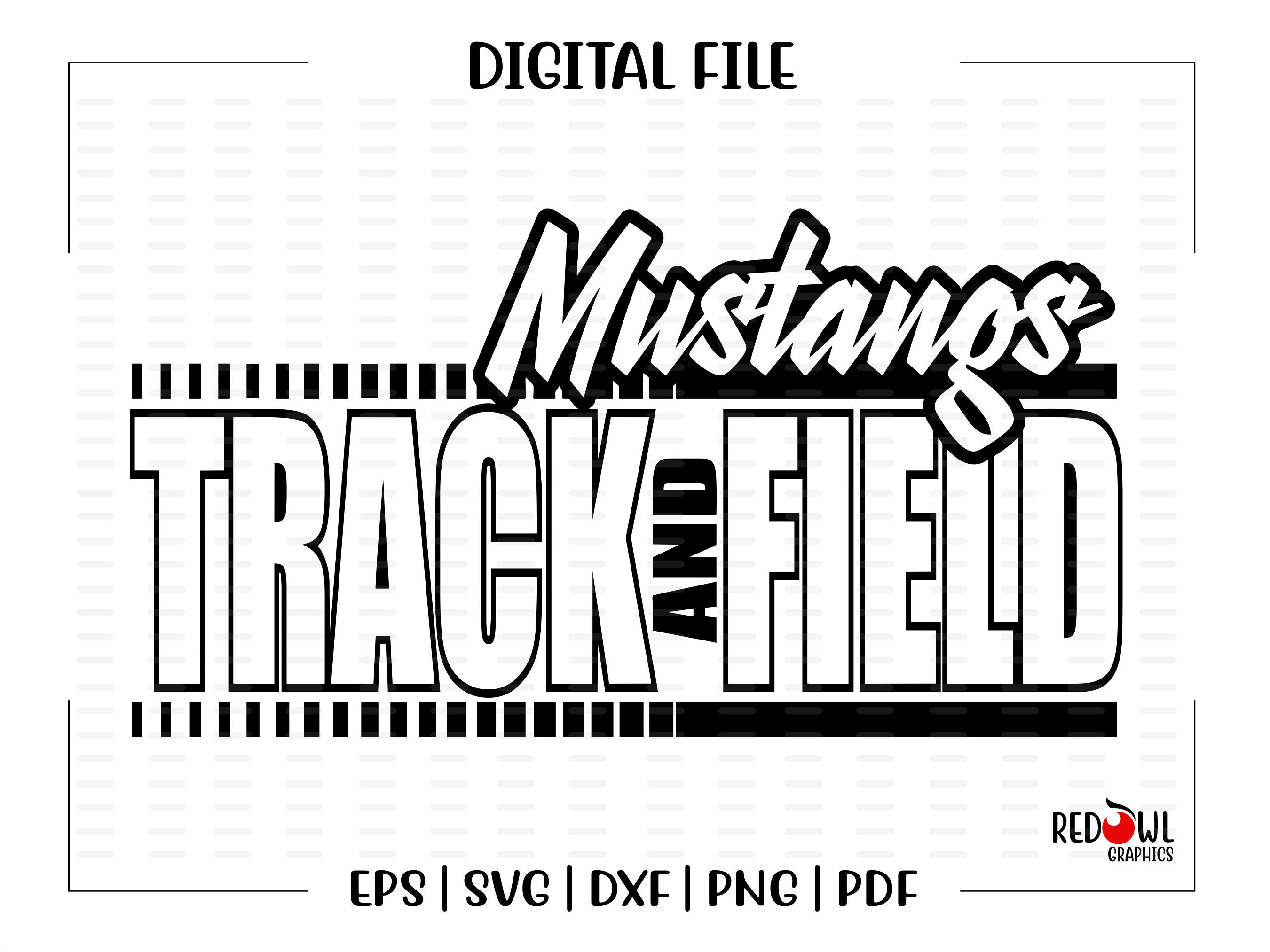 Track Svg Mustang Track Svg Mustang Mustangs Track Svg | Etsy