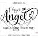 Angel Watching Over Me Svg, Angel Svg, Angel, Wings, Guardian Angel ...