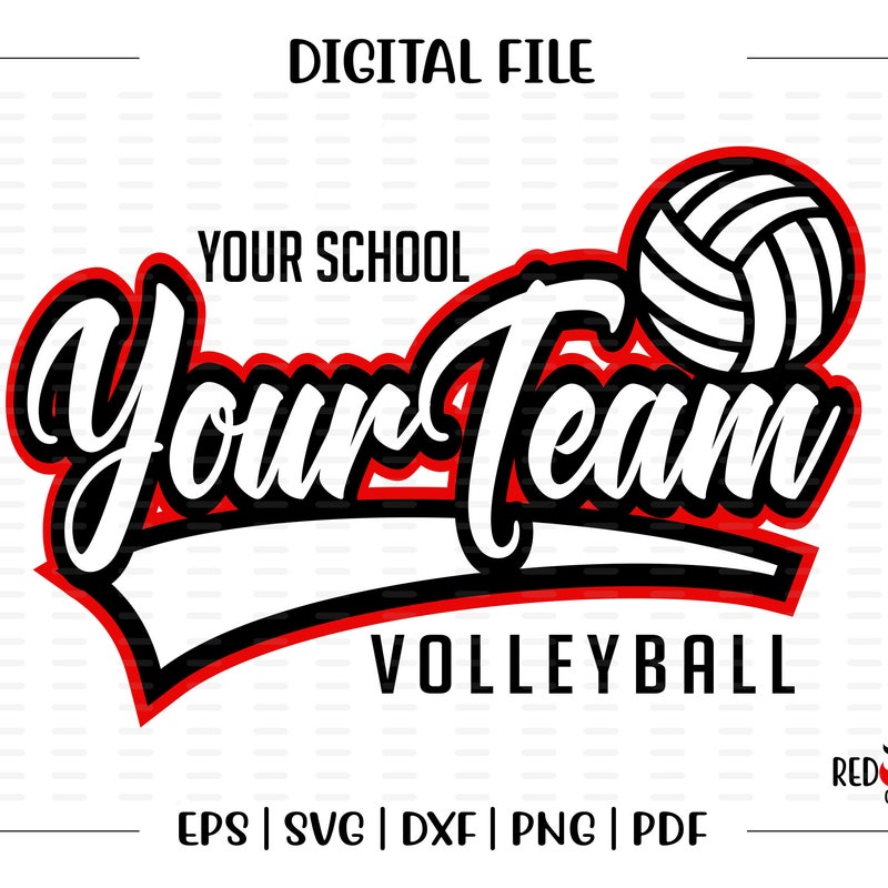 Volleyball Font - Etsy