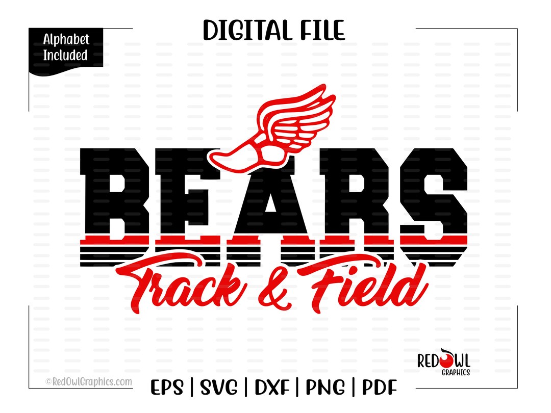Track Svg, Bear Track Svg, Bear, Bears, Track, Svg, Dxf, Eps, Png, Pdf ...