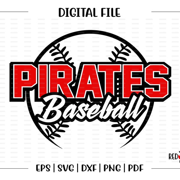 Pirate Baseball Sublimation - Etsy