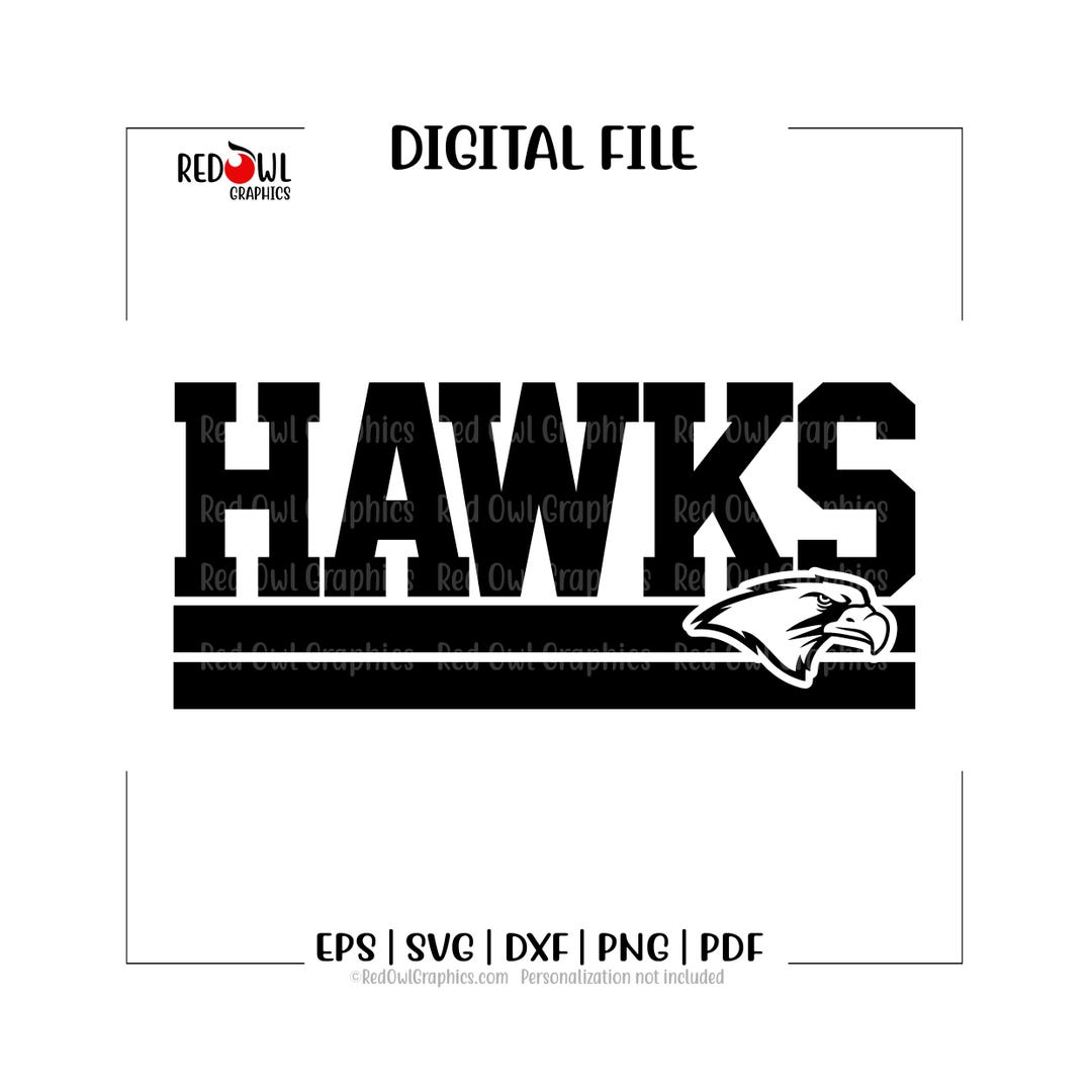 Hawk Svg, Hawks Svg, Hawk, Hawks, Svg, Dxf, Eps, Png, Pdf, Sublimation ...