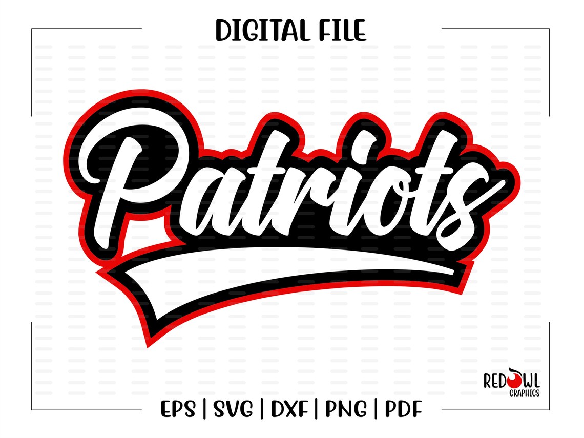 Patriot Svg Patriots Svg Patriot Patriots Mascot Clipart | Etsy