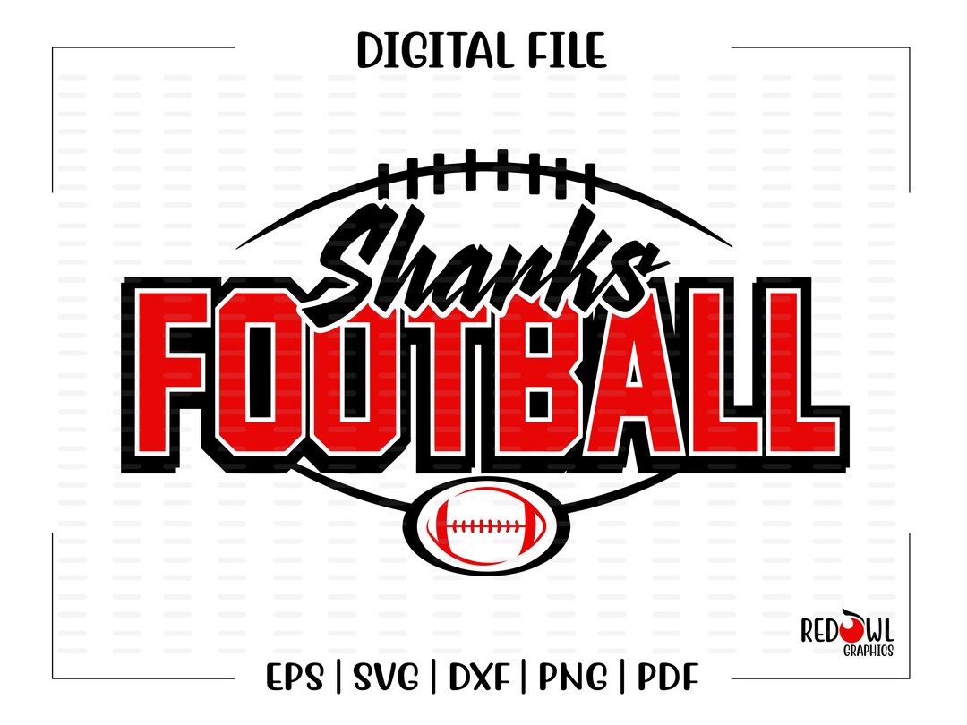 Football Svg, Shark Football Svg, Shark, Sharks, Football, Shark ...