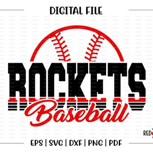 Baseball Svg, Rocket Svg, Baseball, Rocket Baseball, Rocket, Rockets ...