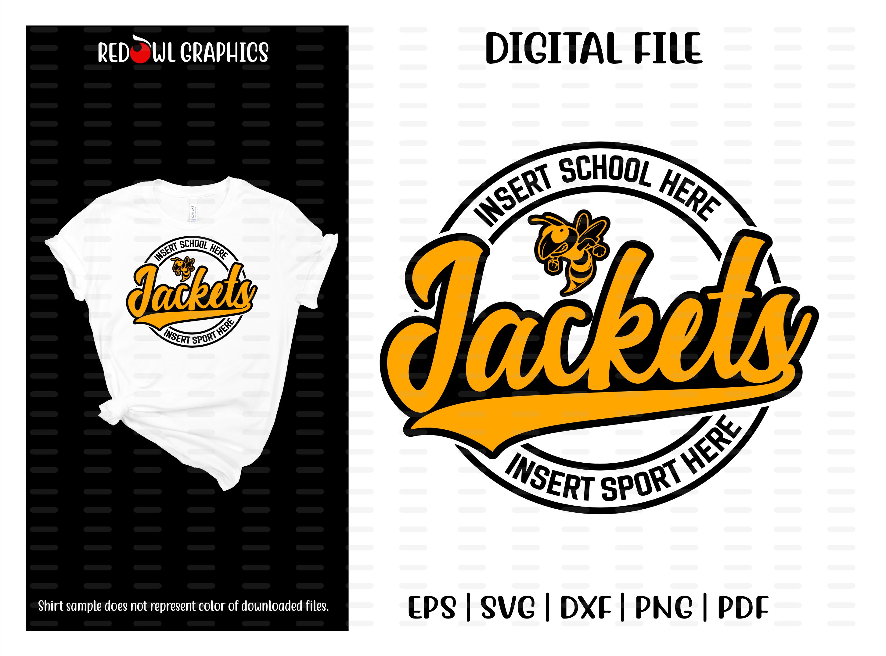 Jackets Svg Yellowjackets Svg Jacket Jackets - Etsy