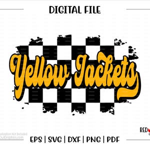 Jackets Svg, Yellowjackets Svg, Jacket, Jackets, Yellow Jackets ...