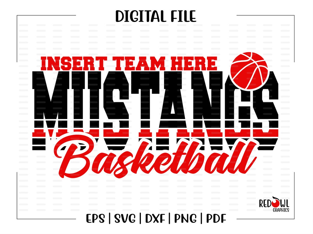 Mustang Basketball Svg, Basketball Svg, Mustang, Mustangs, Basketball ...