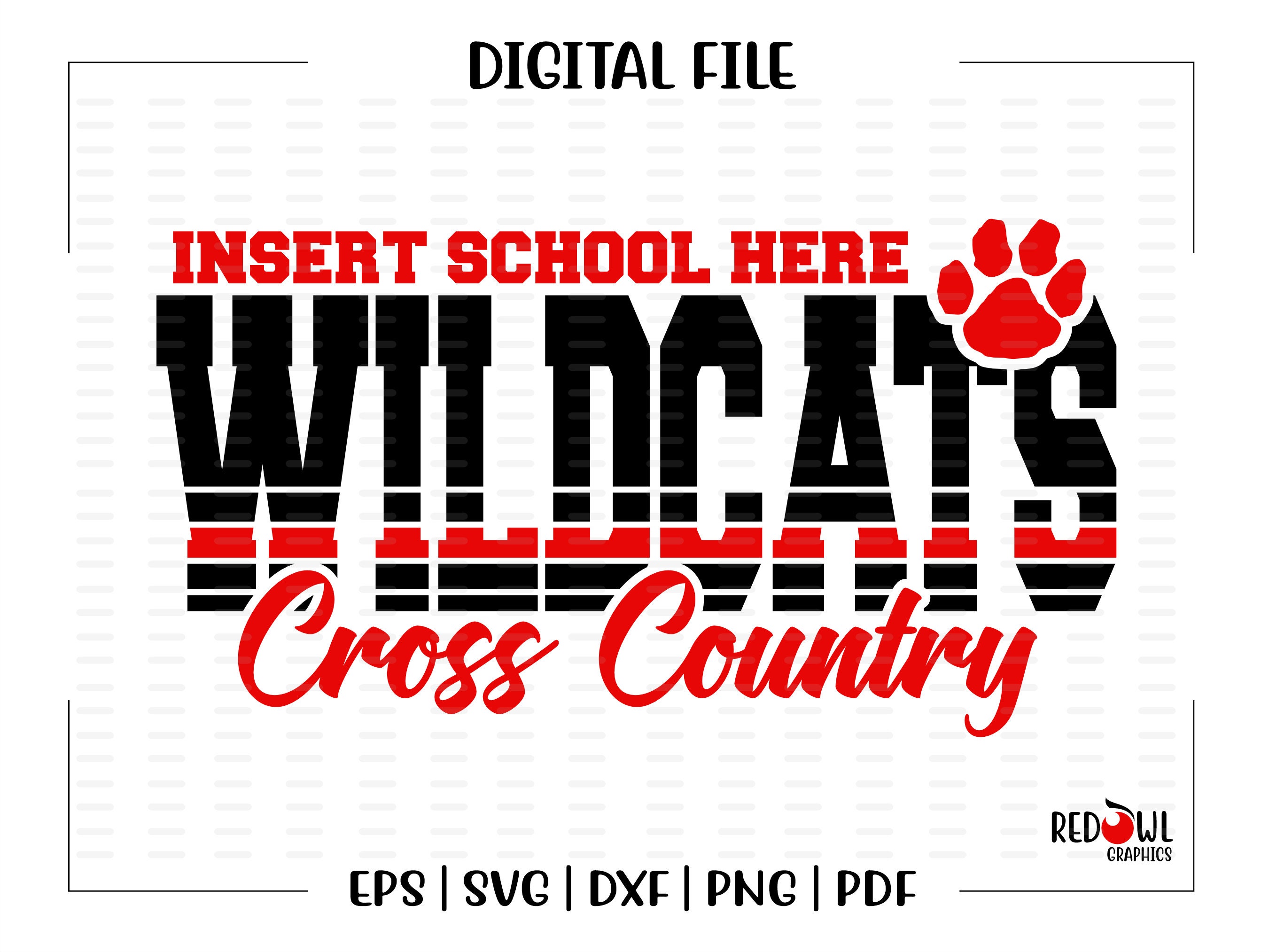 Cross Country Svg, Wildcat, Wildcats, Cross Country, XC, CC, Svg, Dxf ...
