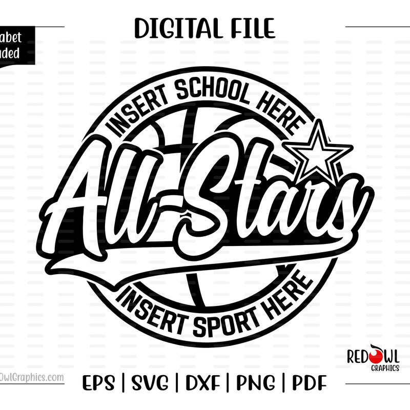 All Stars Svg - Etsy