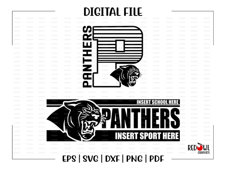 Panther Svg Panthers Svg Bundle Panther Panthers Paw - Etsy