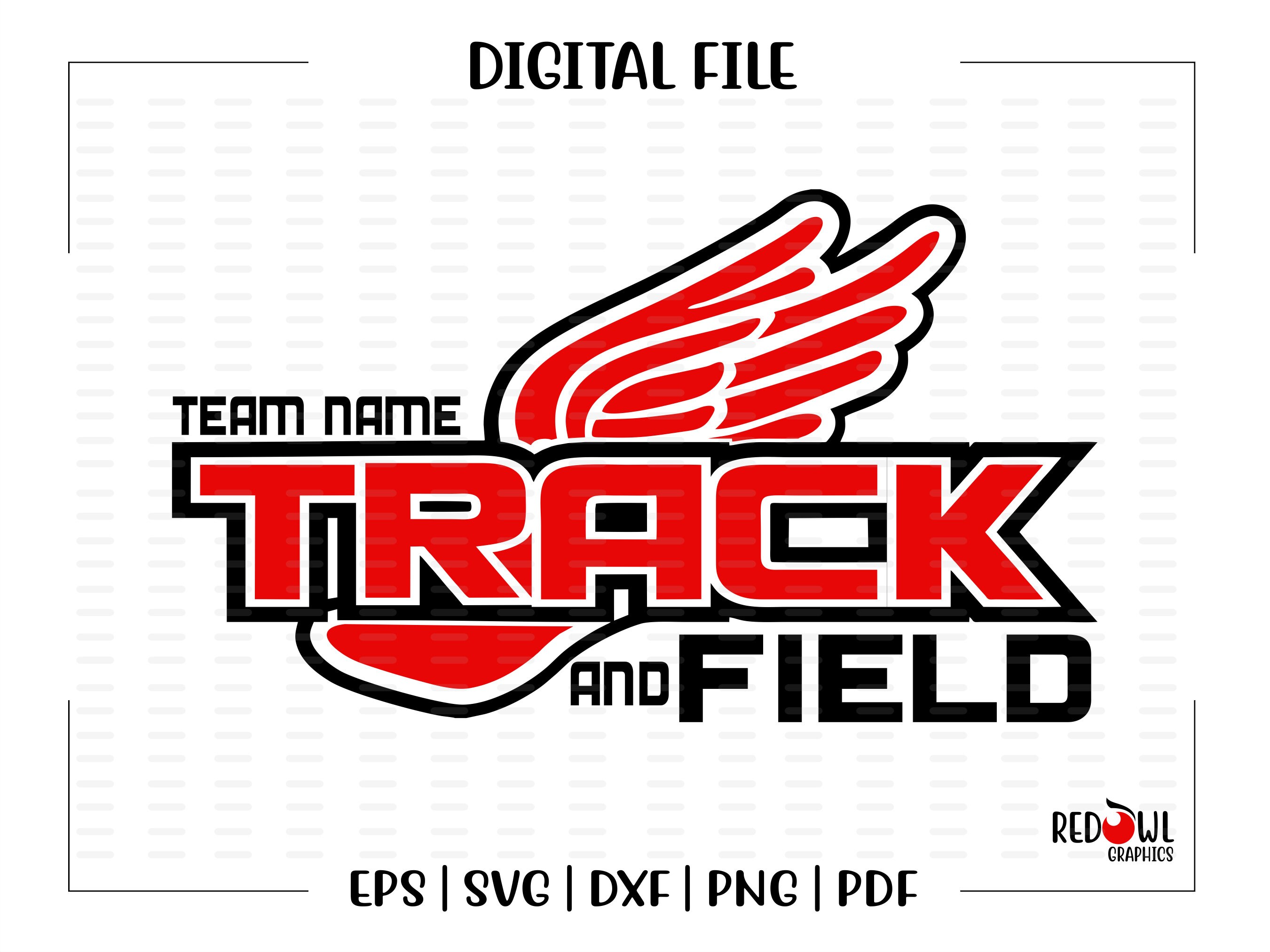 Custom Personalized Track Svg Track Field School Team - Etsy