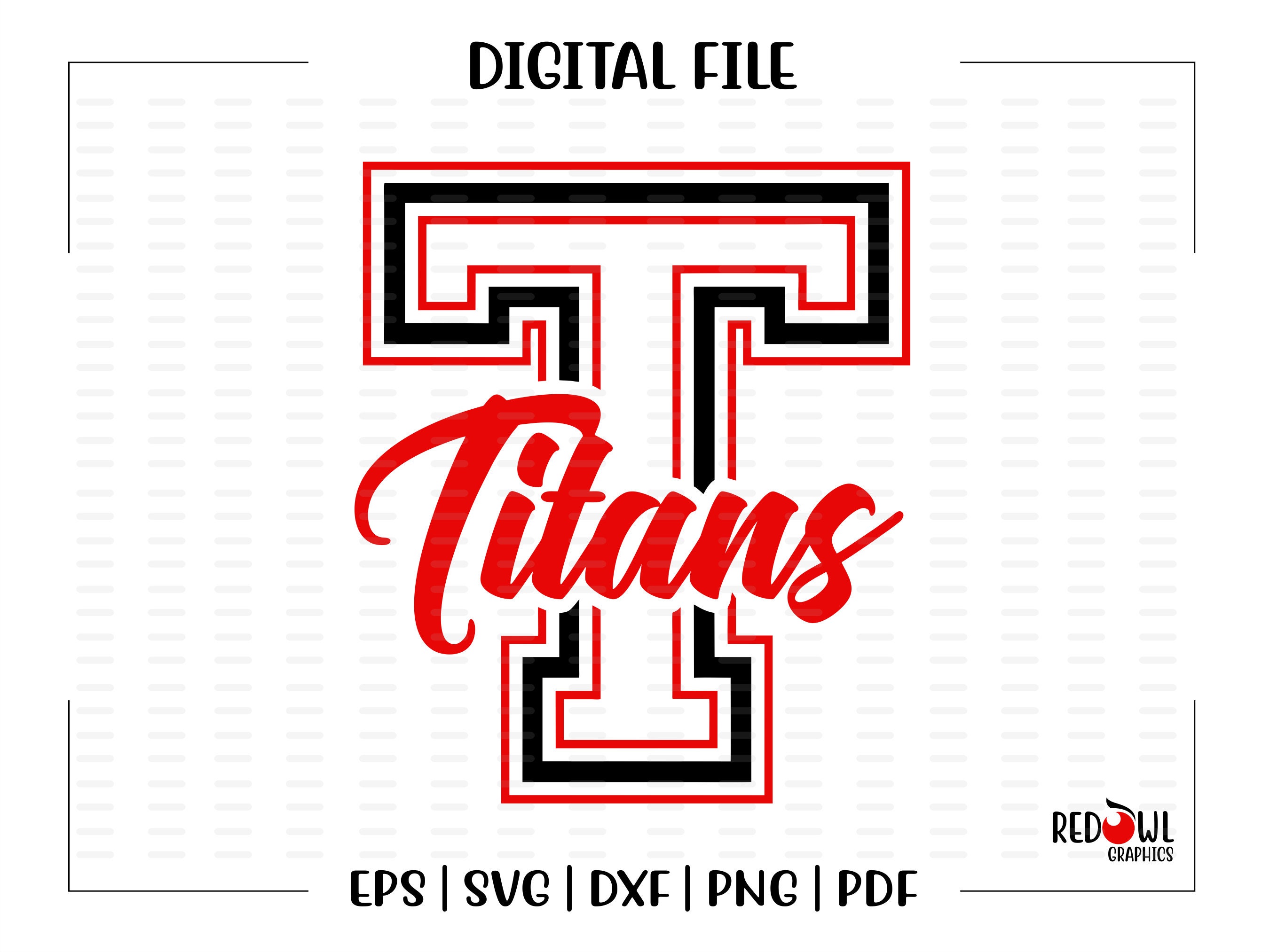 Titan Svg Titans Svg Titan Titans Mascot School Svg | Etsy