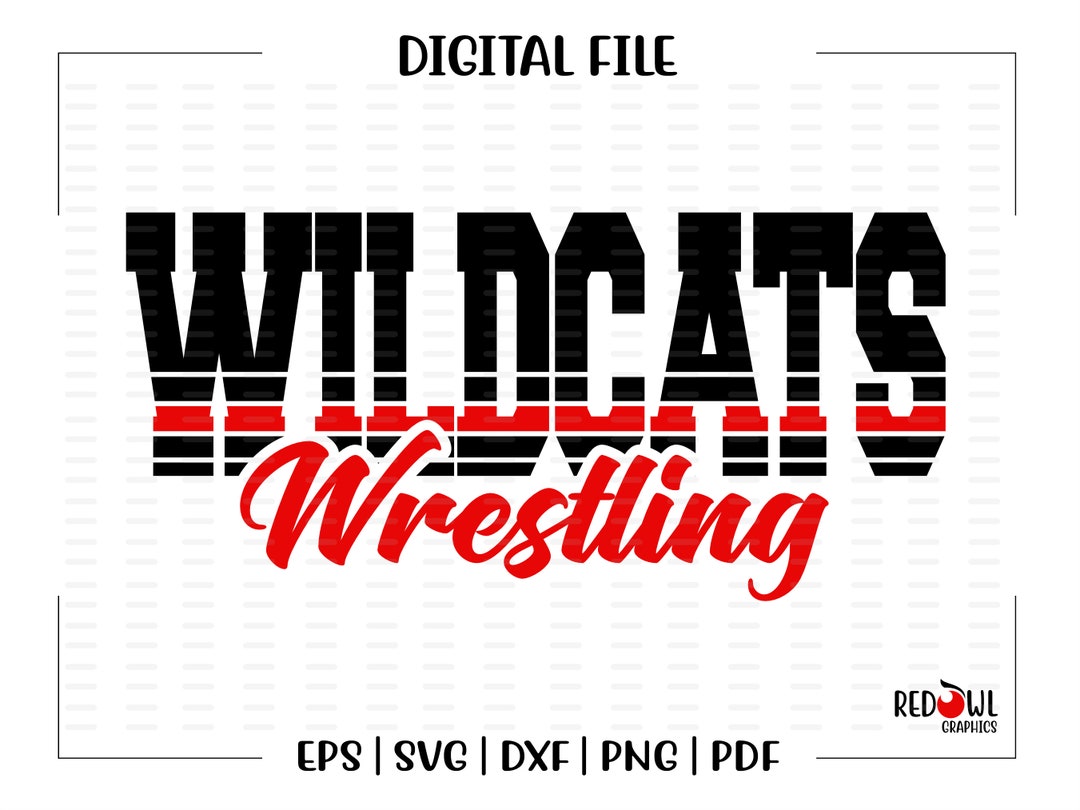 Wrestlng Svg, Wildcat, Wildcats, Wilcat Wrestling Svg, Wrestling ...