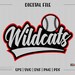Baseball Svg, Wildcat Baseball Svg, Wildcat, Wildcats, Baseball, Svg ...
